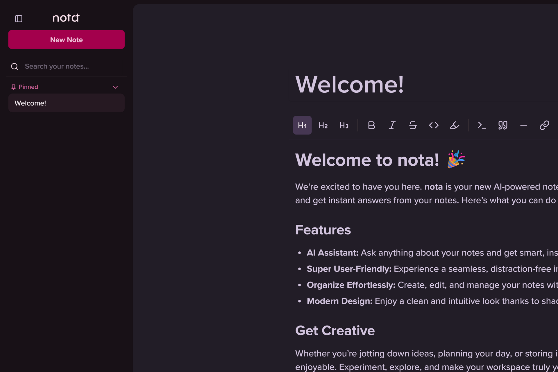 AI-Powered Note-Taking Web App