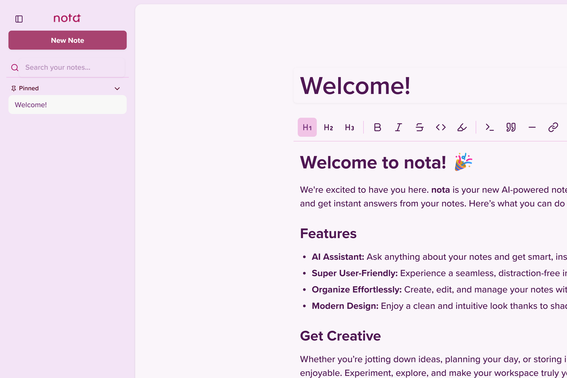 AI-Powered Note-Taking Web App