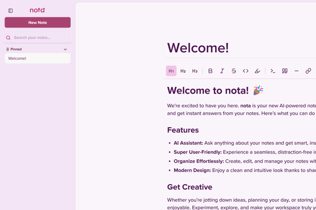 AI-Powered Note-Taking Web App